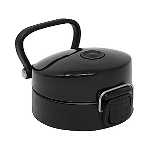 MIRA One Touch Lid Wide Mouth Water Bottles | Compatible with Multiple Sizes: 18 oz, 20 oz, 22 oz, 32 oz & 40 oz, Black