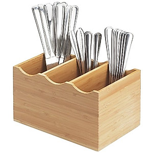 Cal-Mil 1244 Bamboo Flatware Display
