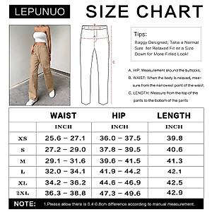Womens Baggy Cargo Pants y2k Jeans Parachute Pants Teen Girls Wide Leg Trousers Trendy Clothes Hiking Pants Khaki