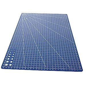 Didiseaon Cutting Mat Quilting Cutting Mats Double-sided Cutting Pads Cutting Mat 24 x 36 Rotary Cutter and Mat Cutting Board Pp Cutting Pads Craft Cutting Mat Double Sided Blue Pp A3 Table