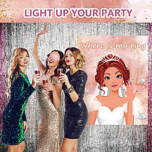 Bridal Shower Games Pin The Ring On The Bride Game, Bridal Shower Engagement Wedding Shower Bachelorette Funny Party Games