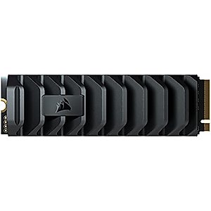 Corsair MP600 PRO XT 8TB Gen4 PCIe x4 NVMe M.2 SSD - Up to 7,000 MB/s Sequential Read and 6,100 MB/s Write Speeds, High-Density TLC NAND, Aluminum Heatspreader, M.2 2280 Form-Factor - Black