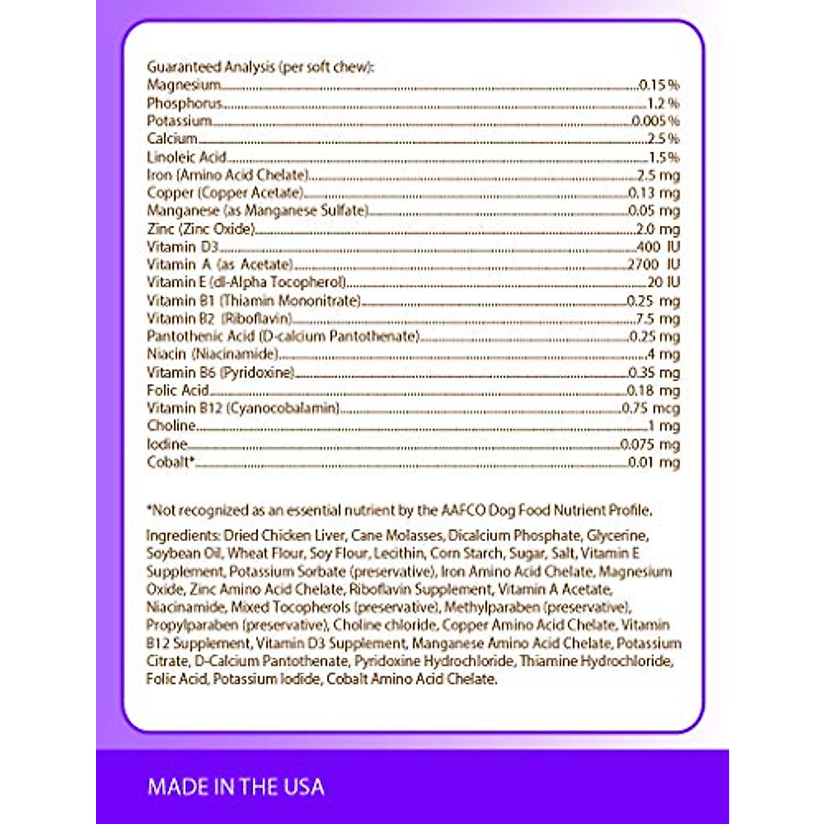 Healthy Breeds Golden Retriever Multivitamin Soft Chew for Dogs 180 Count