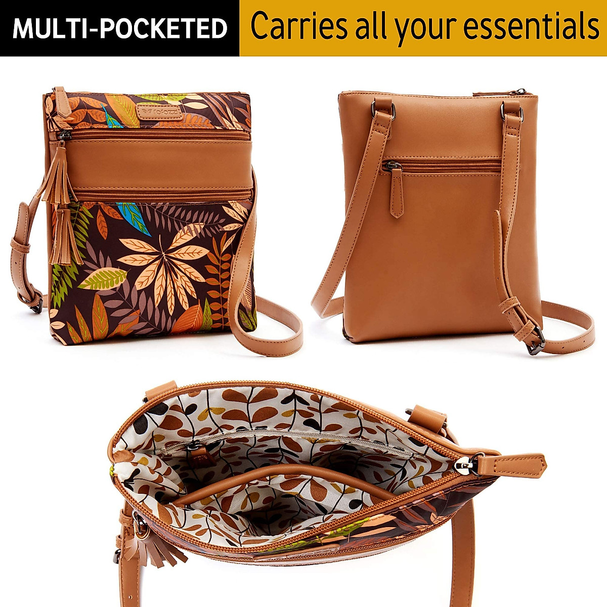 rofozzi Crossbody Purse for Women (Jungle)