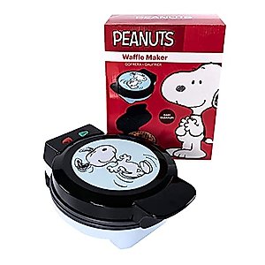 Uncanny Brands Peanuts Waffle Maker - Make Snoopy Waffles -Kitchen Appliance