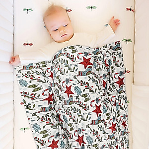 Giggle Angel Halloween Baby Plush Minky Blanket Double Layer with Dotted Backing for Baby Girl or Baby Boy (Halloween 1)