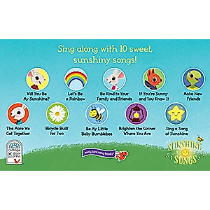 Sing a Song of Sunshine (Interactive Early Bird Children's Song Book with 10 Sing-Along Tunes)