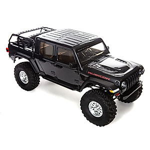 Axial RC Truck 1/10 SCX10 III Jeep JT Gladiator Rock Crawler with Portals RTR (Batteries and Charger Not Included), Gray, AXI03006BT1