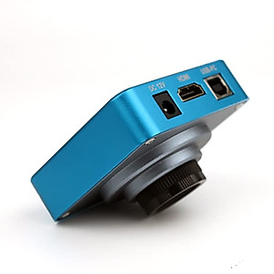 Full HD 1080P HDMI USB Industrial Electronic Digital Video Microscope Camera for Professional Phone CPU PCB Soldering Repair (Color : Camera)