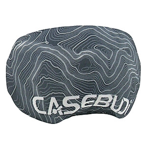 CASEBUDi Goggle Cover for Ski Snowboarding Motocross Paintball or Any Other Goggles (Topo)