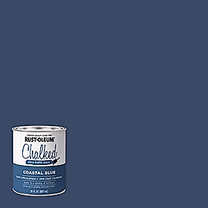 Rust-Oleum Chalked Ultra Matte Coastal Blue Water-Based Chalk Paint 30 oz.
