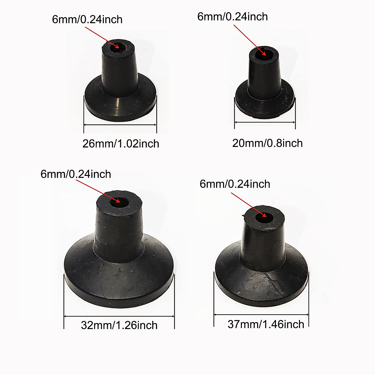 Valve Grinding Professional Tool, Manual Grinding Suction Cup, Manual Valve Grinding Tool, 4 Grinding Suction Cups