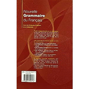 Noville Grammaire Du Francais: Cours De Civilisation Francaise De La Sorbonne (French Edition)