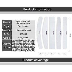 OPI Professional Nail File 100/180 grit 25 pcs Diamond Shape