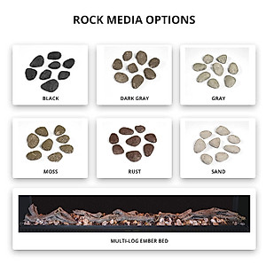 Modern Flames Redstone 36-Inch Built-in Electric Fireplace (RS-3626)