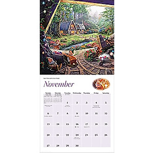 Disney Dreams Collection by Thomas Kinkade Studios: 2022 Wall Calendar