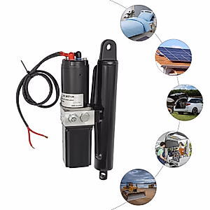 Linear Actuator 12V with Controller 4400 lbs 8" Stroke Electric Actuator 25mm/s Motion Actuator Heavy Duty, Electric Hydraulic Actuator