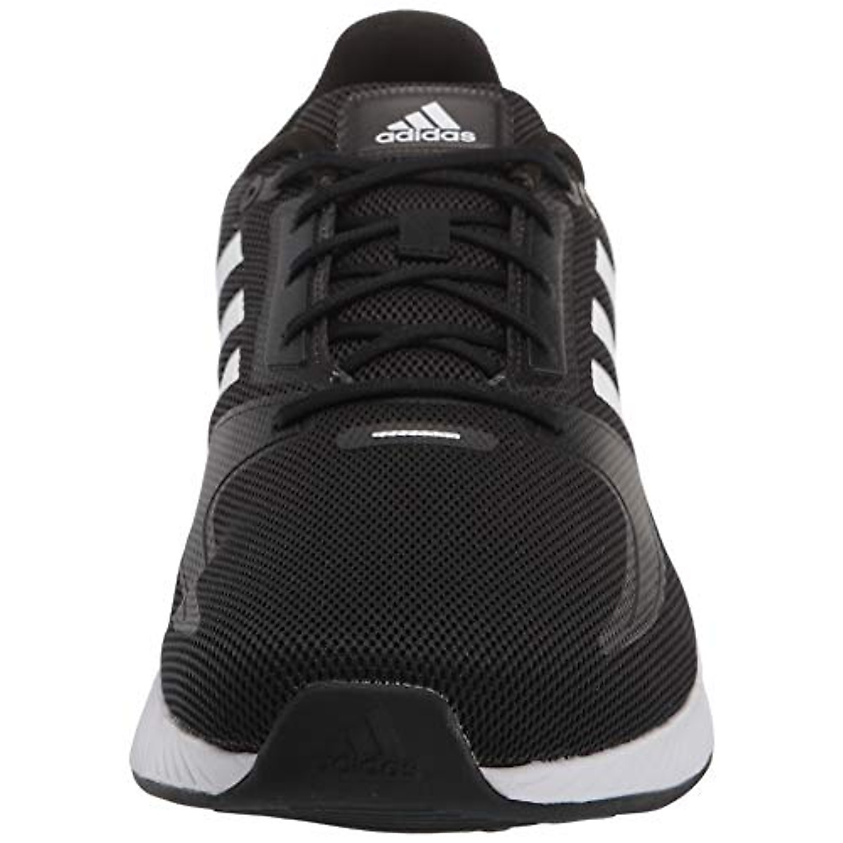 adidas Men's Runfalcon 2.0 Running Shoe, Black/White/Grey, 10.5