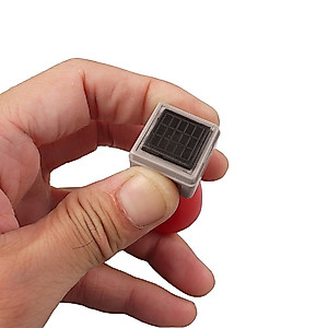 Mr.Power Guitar Chord Stamp Black Ink(3 Frets)/Ukulele(5 fret) DIY Mini Rubber Stamp(Black Ink)