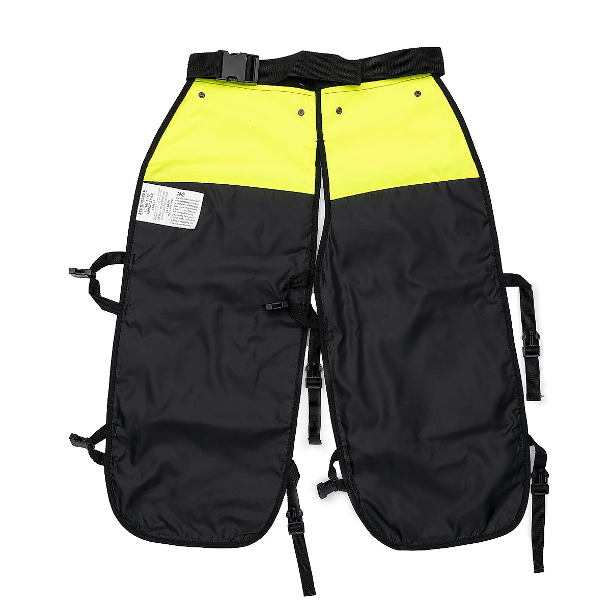 FORESTER Chainsaw Chaps for Men - Adjustable Belt - Chain Saw Chaps for Men, Apron Style W/Pocket, Chainsaw Safety Equipment, Chainsaw Safety Gear, Chainsaw Safety Chaps for Weed Eater