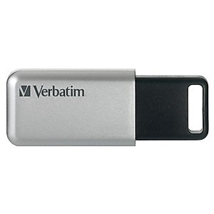 Verbatim 16GB Store'n' Go Secure Pro USB 3.0 Flash Drive with AES 256 Hardware Encryption - Silver