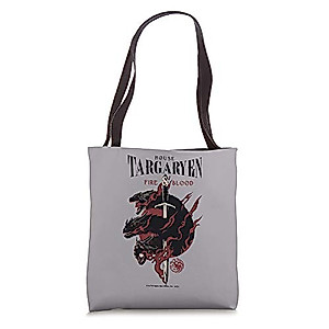 Game of Thrones House Targaryen Tote Bag