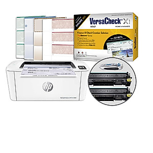 VersaCheck M110 MXE Bank Compliant MICR Printer X1 Gold Software Bundle