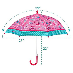 Stephen Josheph Gifts unisex child Stephen Joseph All Over Print Umbrella, Princess, One Size US