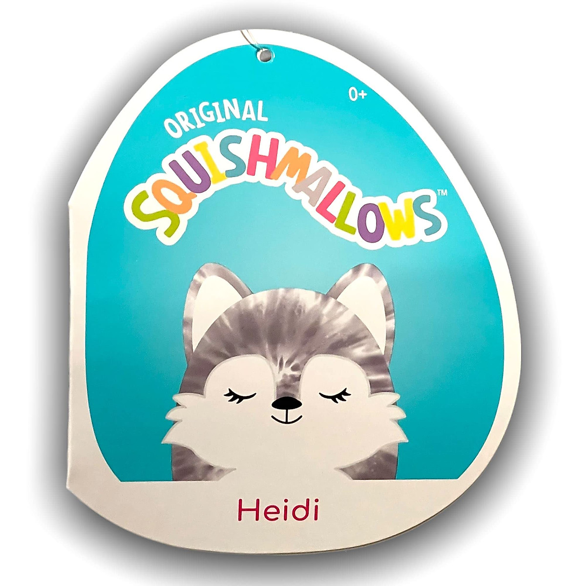Squishmallows Official Kellytoy 16 Inch Soft Plush Squishy Toy Animals (Heidi Tie Dye Husky Dog)