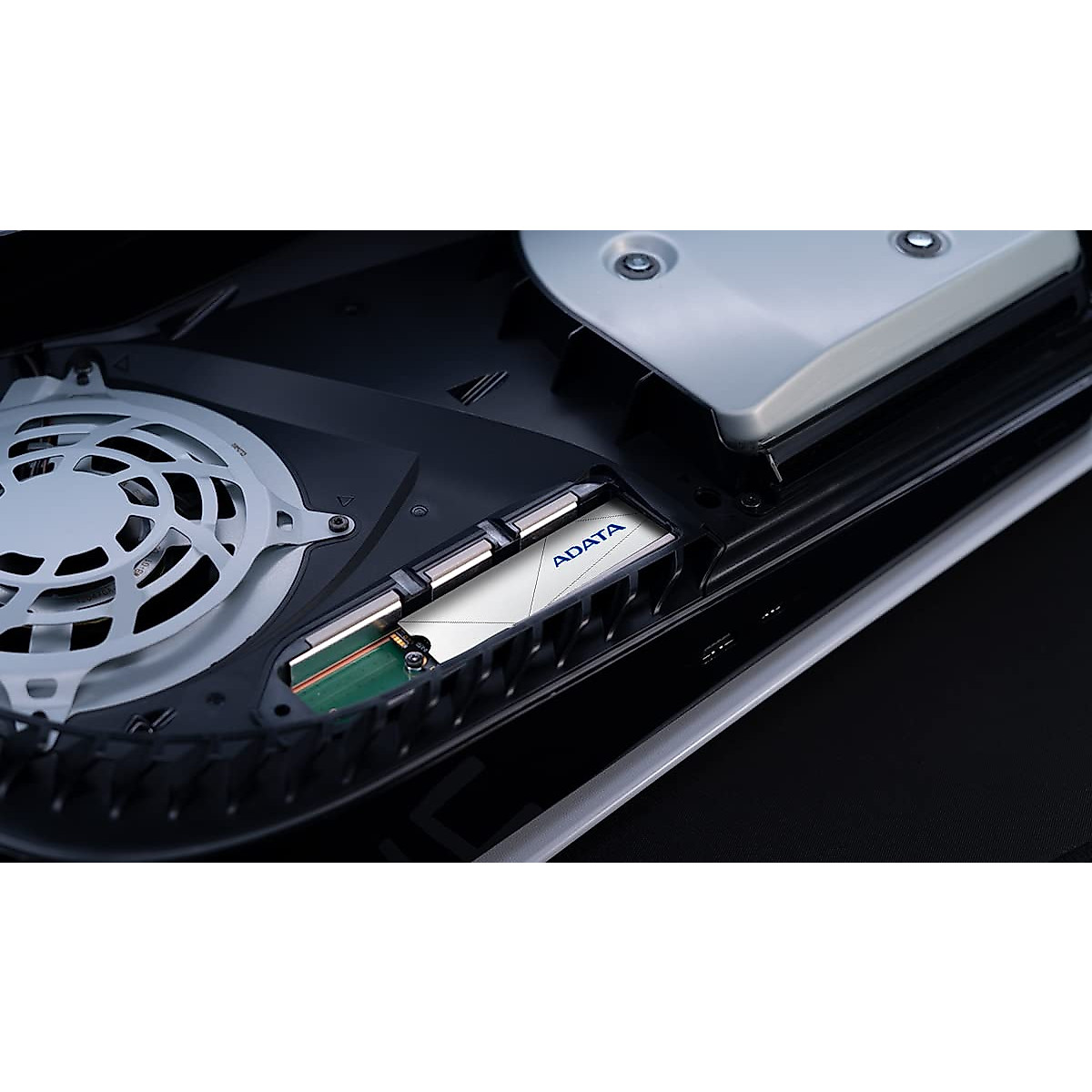 ADATA Premium SSD for PS5 1TB PCIe Gen4 M.2 2280 Gaming SSD bundle with XPG DDR4 D50 RGB 16GB (2x8GB) 3600MHz Desktop Memory White (APSFG-1T-CSUS AX4U36008G18I-DW50)