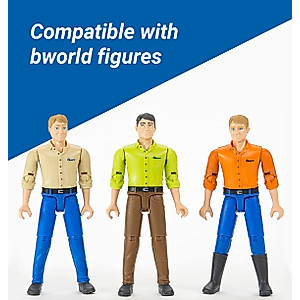 Bruder - Mack Granite Tow Truck with Bruder Roadster (02829) - For Ages (4) and Up - Compatible with bworld Figures