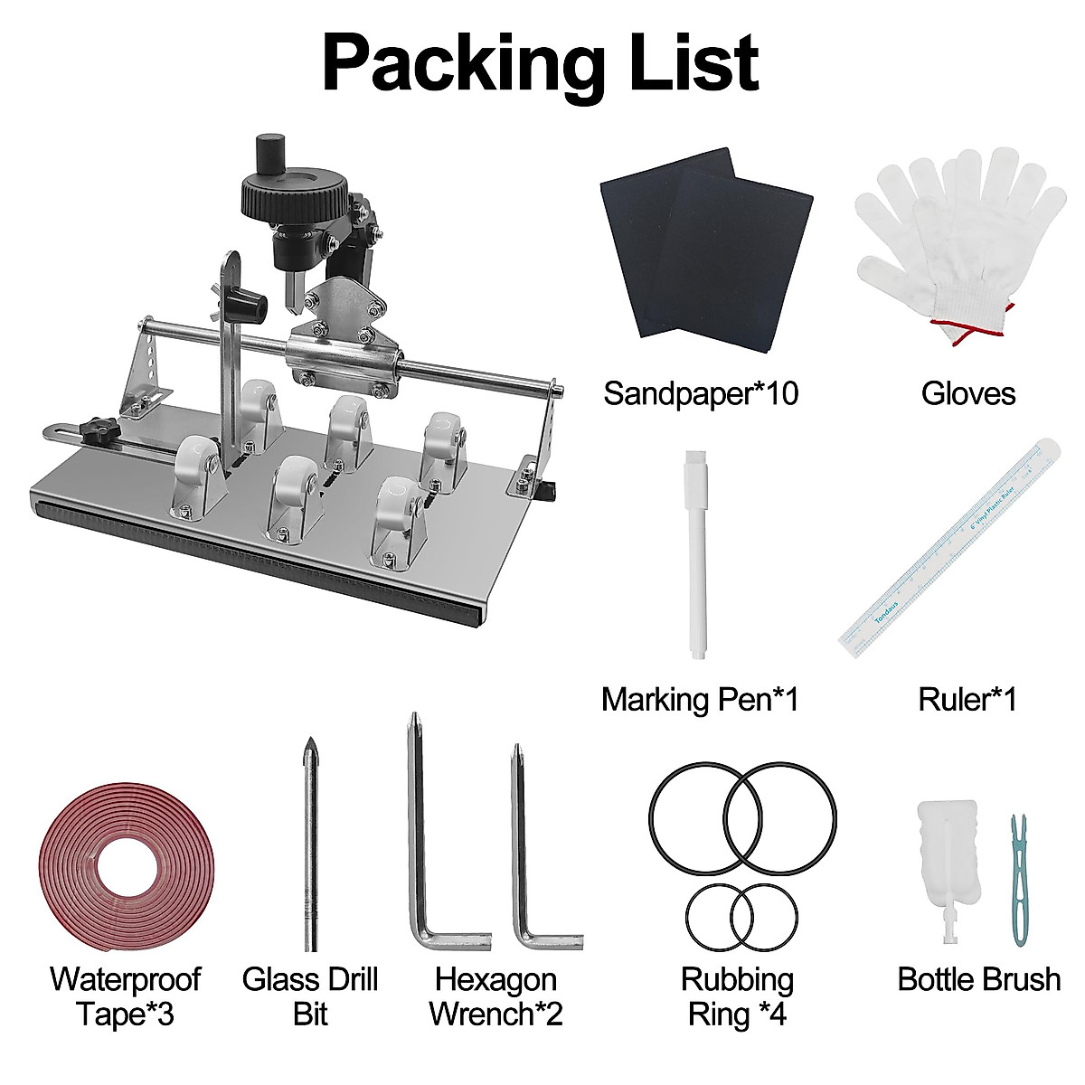 Smasener [Upgraded]Bottle DIY Craft Kit (GlassCutting)