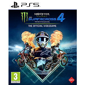 Monster Energy Supercross - The Official Videogame 4 (PS5)