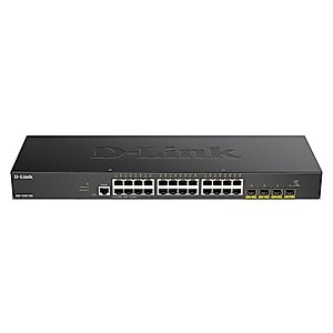D-Link 28-Port 10-Gigabit Smart Managed Switch