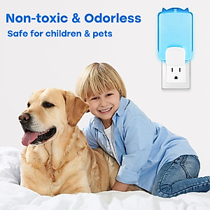 10 Pack Refill Cartridges Compatible with Raid Plug-in Blue Light, Replacement Glue Cards for Stem Blue Light Wall Plug-in