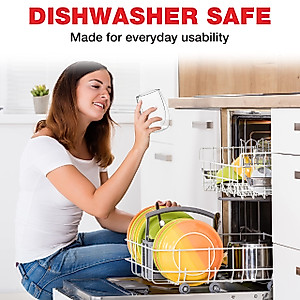 Eparé Stemless Wine Glasses - 13 oz Set of 4 Double-Walled Hand Blown No Stem Wine Glasses - Stemless Red & White Clear Wine Glass Tumblers for Wedding