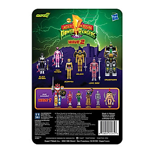 Super7 Mighty Morphin Power Rangers Scorpina 3.75 in Reaction Figure