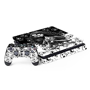 Skinit Decal Gaming Skin Compatible with PS4 Slim Bundle - Officially Licensed Disney The Nightmare Before Christmas Sally Art Design