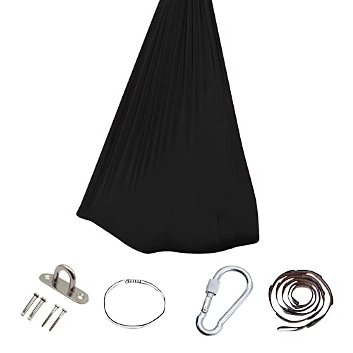 Sensory Swing for Kids Indoor, Therapy Swing for Autism, ADHD, Healing & Relaxing Cuddle Hammock Swing, Therapy Swing Cuddle Swing Indoor & Outdoor, Hammock Swing for Kids with Special Needs (Black)