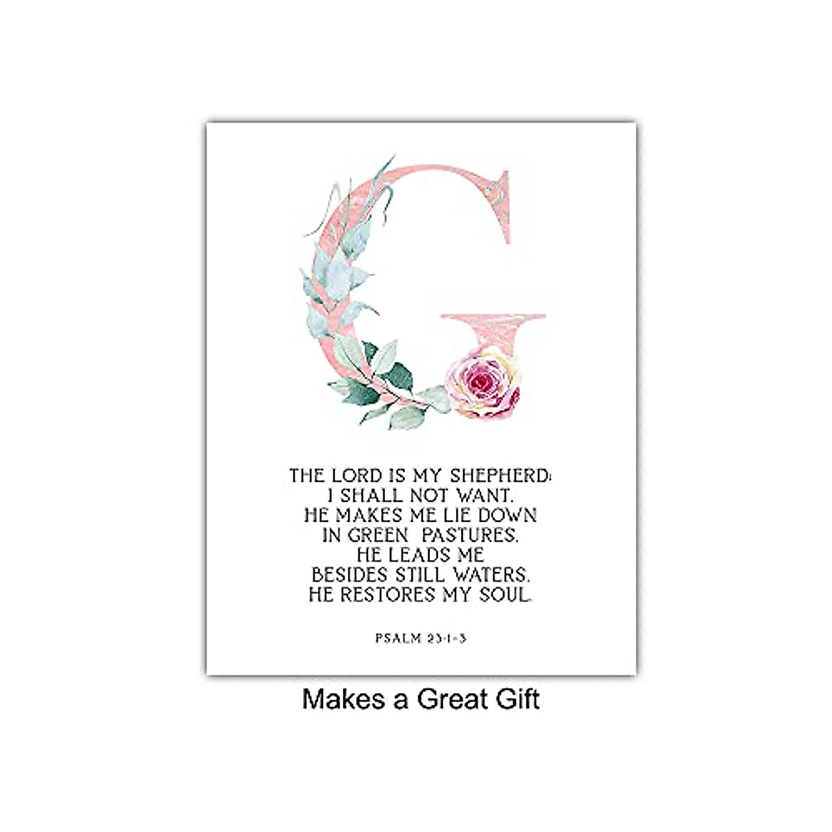 Religious Wall Art & Decor - Psalm 23 - Psalm 91 - Jeremiah 29 11 Wall Art Spiritual Christian Gifts for Women - Inspirational Bible Verses Wall Decor - Holy Scriptures Wall Art - Catholic Gifts