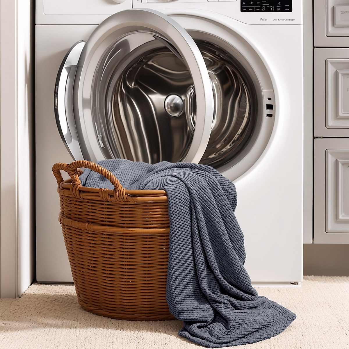 Hokway Couch Cushion Covers Stretch Cushion Covers Sofa Seat Cushion Slipcover Protector(Gray, Large)