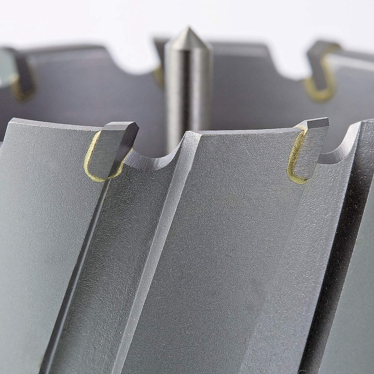 CS Unitec 9-1-138 C TCT Annular Cutter 1-3/16" Dia. X 1" Depth Carbide Tip Cutting Tool Bits for Magnetic Drills/Drill Press 3/4" Weldon Shank for Metal Cutting in Steel, Stainless and More