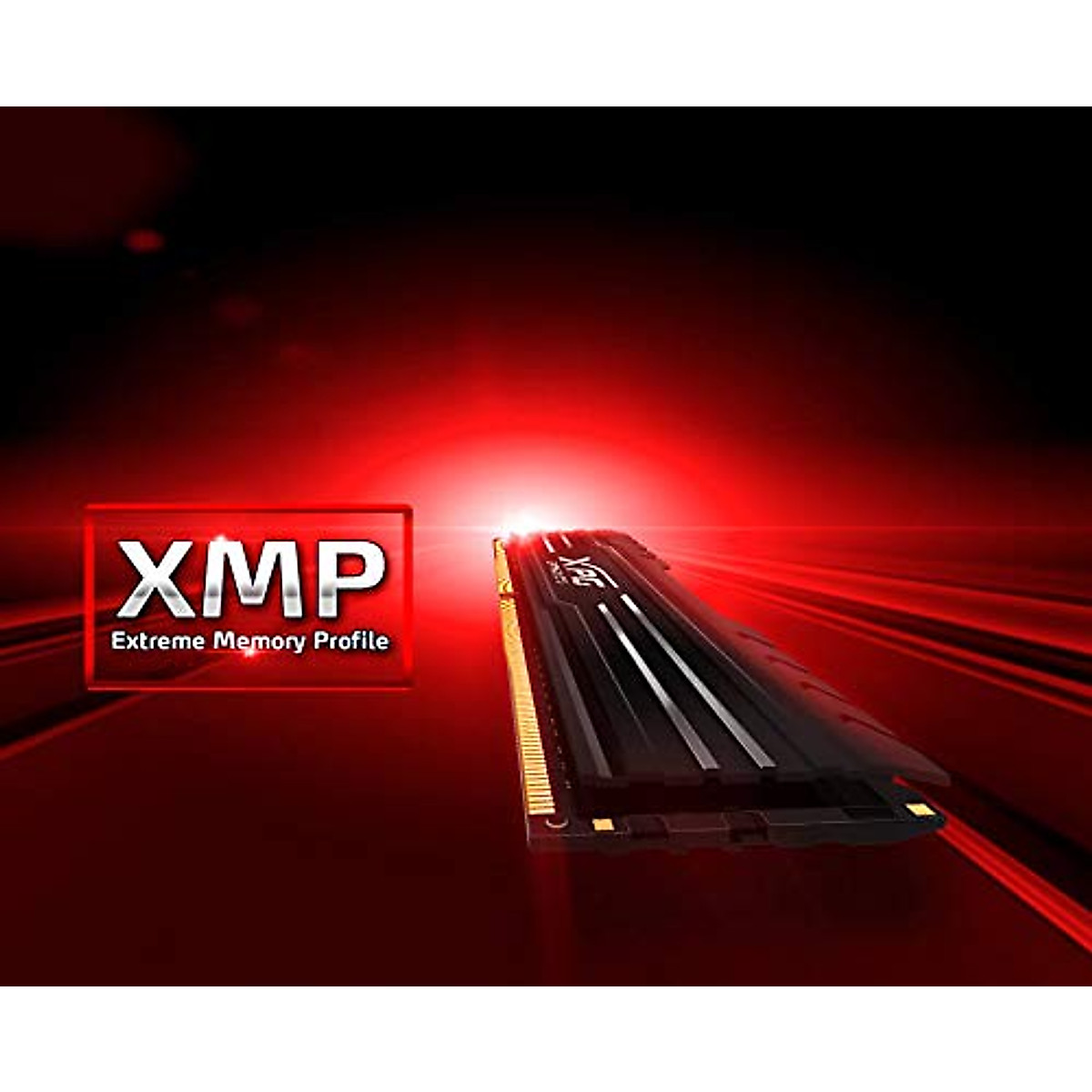 ADATA XPG GAMMIX D10 - DDR4 - Modul - 8 GB - DIMM 288-PIN - 3200 MHz / PC4-25600 - ungepuffert Black
