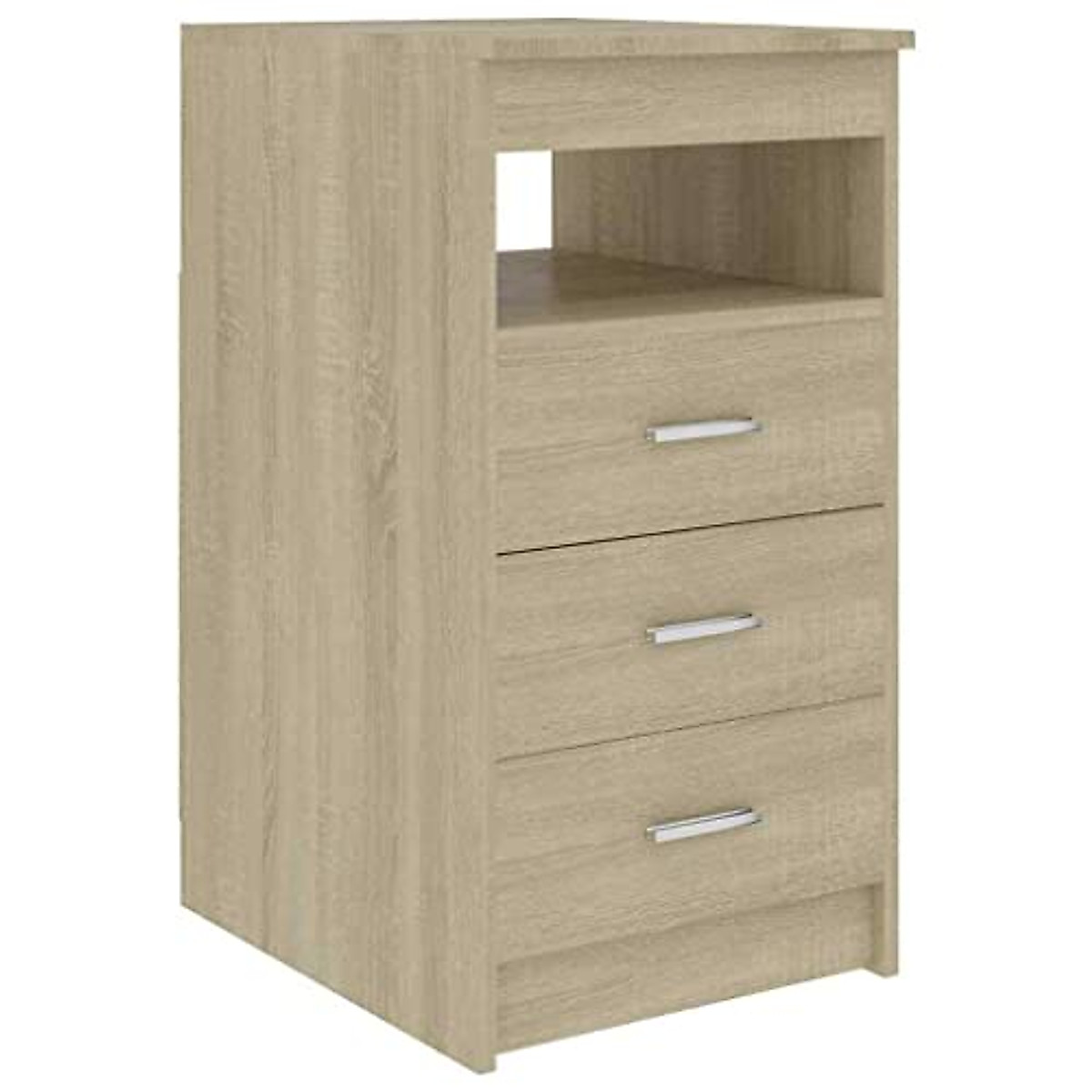 Nightstand Bedside Table Drawer Cabinet Drawer Cabinet 15.7"x19.7"x29.9" Cabinet is Crafted from A Quality Board Making It Sturdy and Long-Lasting Storage Tower Dresser