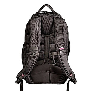 Concealed Backpack Holster for Men and Women, American Rebel Large Freedom Concealed Carry Backpack (Black/Orange Trim, Large)