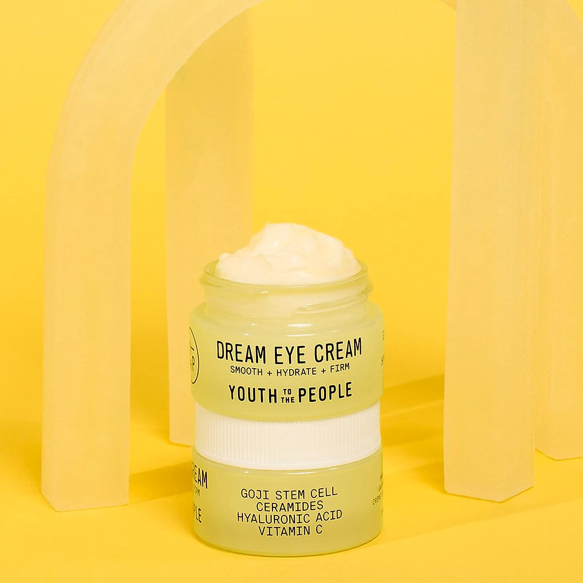 Youth To The People Superberry Dream Eye Cream (0.5 fl oz), Visibly Firms + Smooths Skin, Hyaluronic Acid, Vitamin C + Ceramides, Vegan