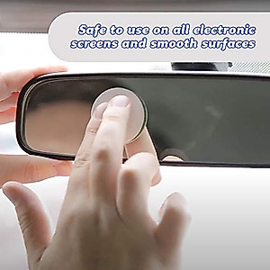 Scrub Daddy Screen Cleaning Microfiber Cloth Pads - Screen Daddy- Screen Cleaning Pads for Phone, Computer Screen, Eye Glasses, Lenses, Scratch-Free, Streak-Free, Reusable, Washable, 2ct