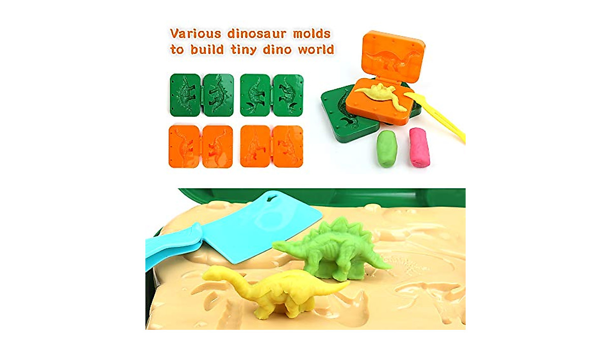 DIY Dinosaur Play Dough Set for Creative Kids