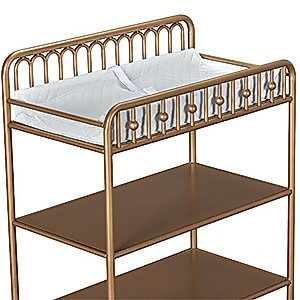 Little Seeds Monarch Hill Ivy Metal Changing Table, Gold