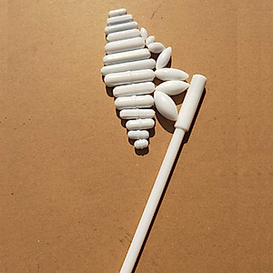 (Set of 22 PCS) Magnetic Stir Bar PTFE Magnetic Stirrer Mixer Stir Bar Teflon Spinbar Stirring Rod,with Magnetic Retriever